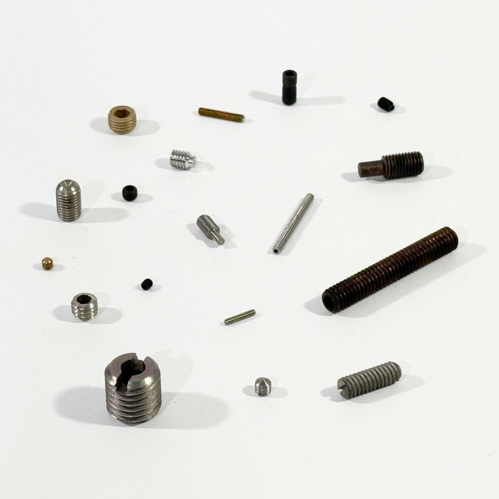 Industrial Slotted Set Screws | Slotted Headless Screws